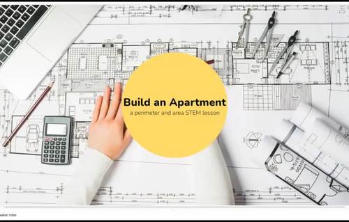 Perimeter and Area STEM Challenge Floorplan Project by STEM Starters
