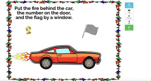 Following 3 Step Directions- Boom Cards by Dos Languages Therapy