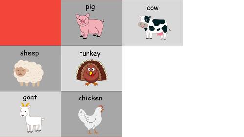 Fun Digital Games - All about Animals! *Animated Vocabulary Games