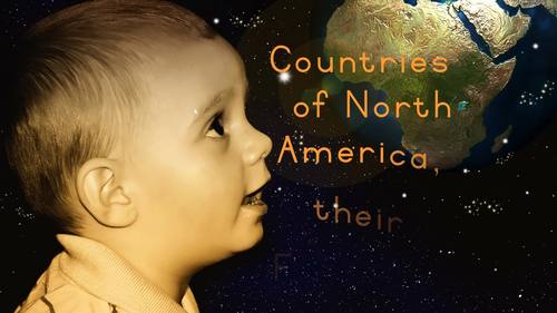 North America: Countries, Flags & Capital Cities: PowerPoint ...