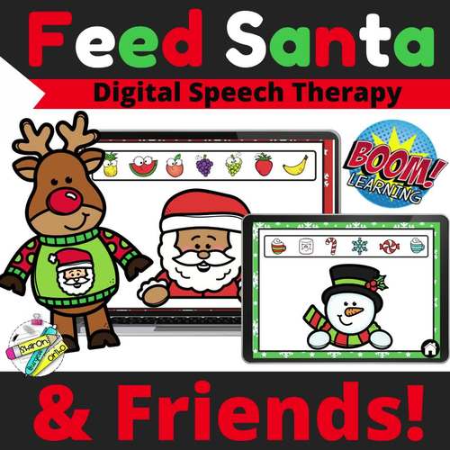 Christmas Speech and Language Activities | Boom Cards by Sharon Burgess ...