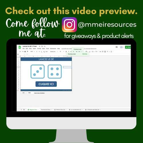 Lancez le dé | Editable, French Digital Dice Game & Activities | L'hiver