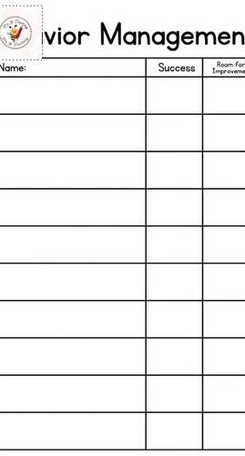 Behavior Management Bundle **Printable & Editable** by MrB Teaching