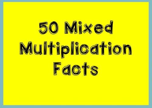 Mixed Multiplication Facts Digital Activity - BOOM CARDS™ by Mainly Grace