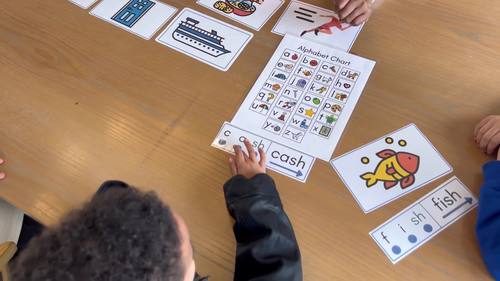 Digraph Charts and Word List - ch kn sh ph th wh by Ms Campbell Teach