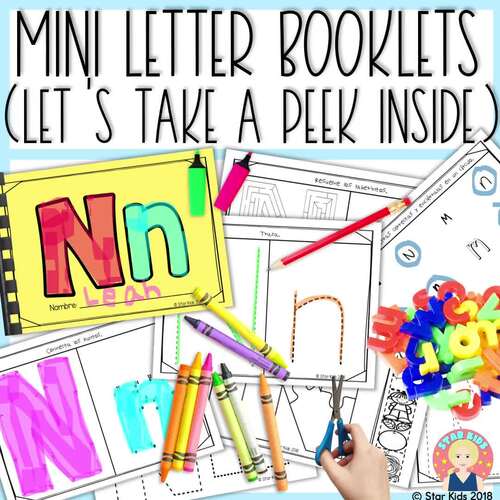 Letters and Sounds Activities BUNDLE | El Alfabeto A-Z Letras y Sonidos ...