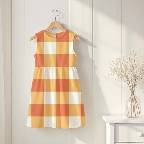 Happy Fall Seamless Pattern Set Digital Paper Gingham Plaid and Stripes