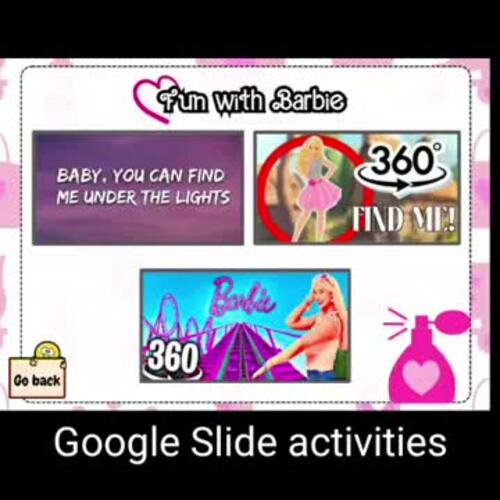 Barbie Virtual trip & Activity Book Kindergarten digital & printable ...