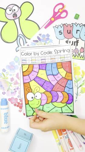 EDITABLE Spring Word Work Activities | April & May Sight Words ...