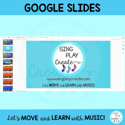 Rhythm Play Along Video and Activities: {Quarter, Eighth Notes} Ocean