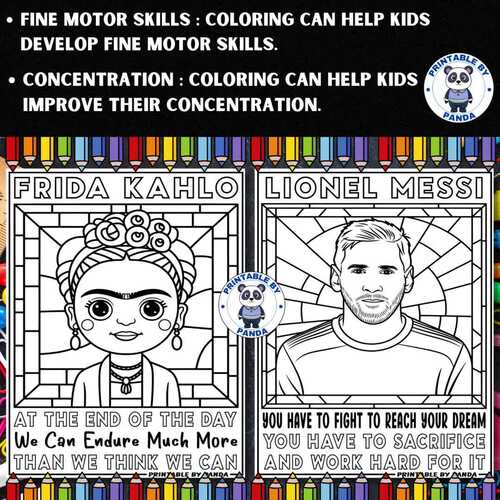 Famous Quotes Hispanic Heritage Month Coloring Pages Sheets & Bulletin ...