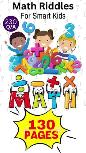 230 Math Word Problem Riddles and Brain Teasers For Smart Kids ...