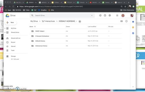 Daily Agenda Slides - All Subjects - Digital by History from the Middle
