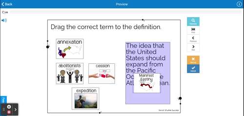 Westward Expansion Vocabulary Review BOOM CARDS by Social Studies Success