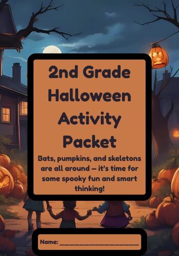 BUNDLE Spooktacular Scholars: Halloween Learning Packet (Grade 2)