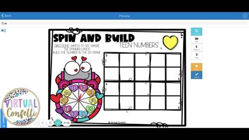 Teen Numbers Kindergarten Boom Cards™ and Printable Mats by Phonics to ...