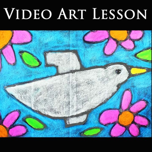 Diego Rivera Inspired DOVE & FLOWERS Project | Hispanic Heritage Month ...