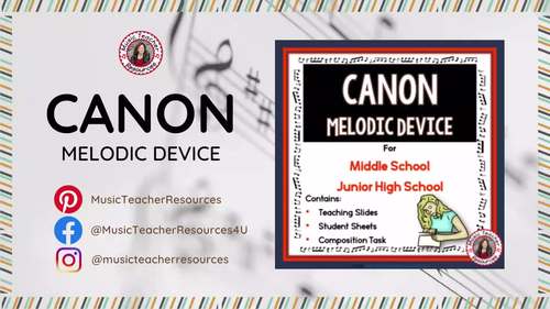 Music Composition: Canon or Round by MusicTeacherResources | TpT