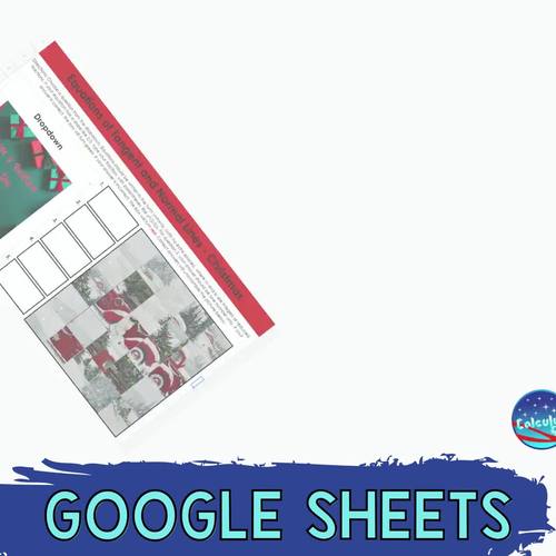 Equations of Tangent and Normal Lines | Digital Activity Google™ Sheets