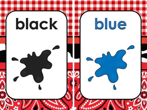 Farm Classroom Decor Color Posters by Rebecca's Ready Resources | TPT