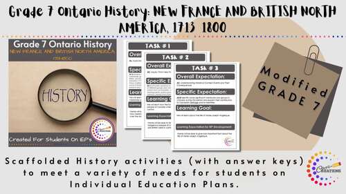 History | Grade 7 | New France and British NA | Strand A | Ontario ...