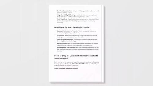 Create a Business Project Bundle – Editable Business Plan Projects ...