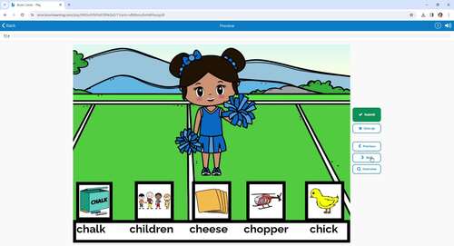 Initial ch Feed the Chocolate to the Cheerleader. | TPT