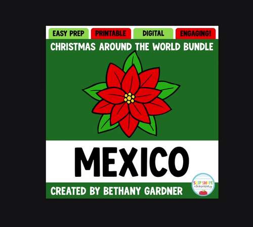 Christmas in Mexico BUNDLE - Christmas Around the World - Printable/Digital
