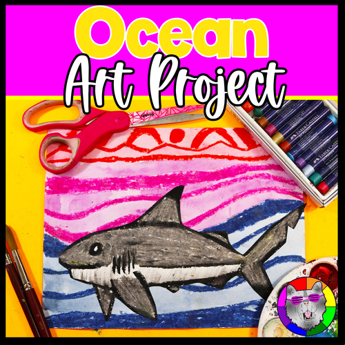 Ted Harrison Art Project Ocean Art Lesson Canadian Art Activity Summer Art