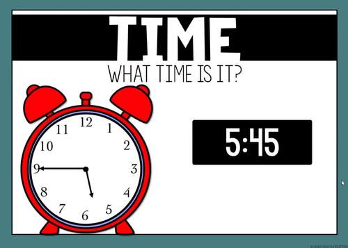 Telling Time Math Boom Decks | Digital Task Cards by Handy Hanlon Creations