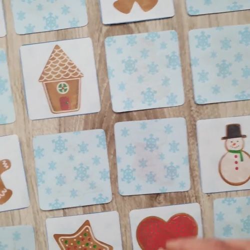 Christmas Memory Game Preschool Centers Christmas Games Learning Activity