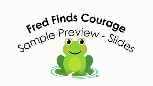 Phonics Sight Word Story, Beginning Reader, Fred Finds Courage,K-2