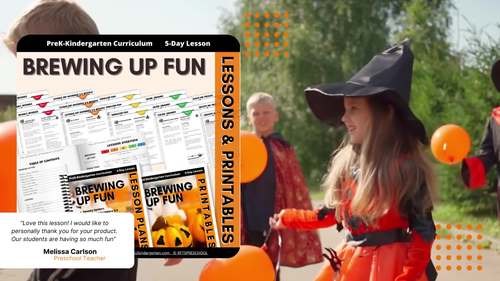 Halloween OCTOBER Preschool PreK Curriculum Lesson Plan by RFTS-Preschool