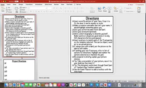 Blank Social Media Activity Templates by Sassy B Speech | TPT
