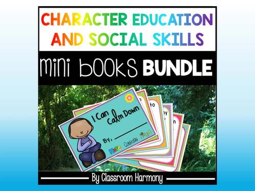 Social Emotional Learning & Character Ed Mini Books BUNDLE | SEL Stories