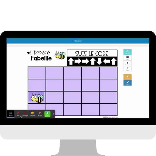 French Spring Coding Boom Cards™️ | Codage du printemps | AUDIO INCLUDED