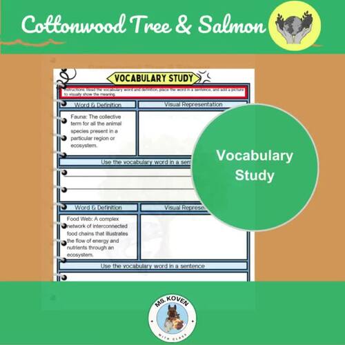 Fauna & Flora: A Symbiotic Relationship Cottonwood Tree & Salmon