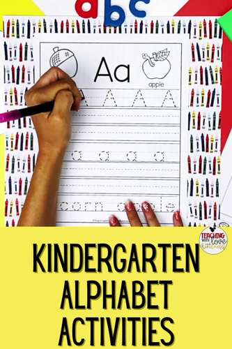 Alphabet Handwriting Practice by Teaching with Love and Kindness