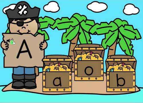 BOOM Cards Alphabet Letter Match in Spanish- Reconocimiento de letras