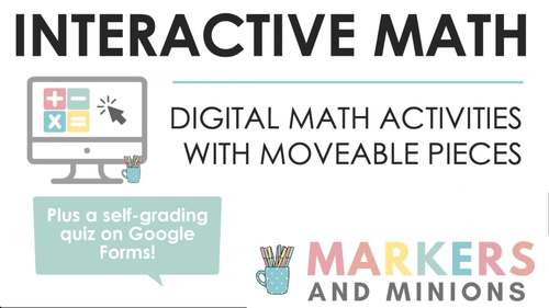 Digital Math for 3.G.2 - Partitioning Shapes (Slides + Self-Grading Quiz)