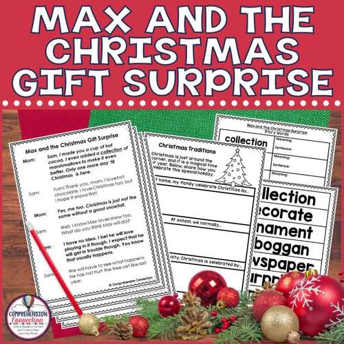 Christmas Partner Play for Young Readers, Christmas Fluency Activity,