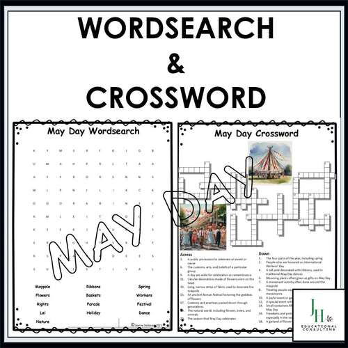 May Day Activities | Puzzles | Upper Elementary | Middle School by JH ...