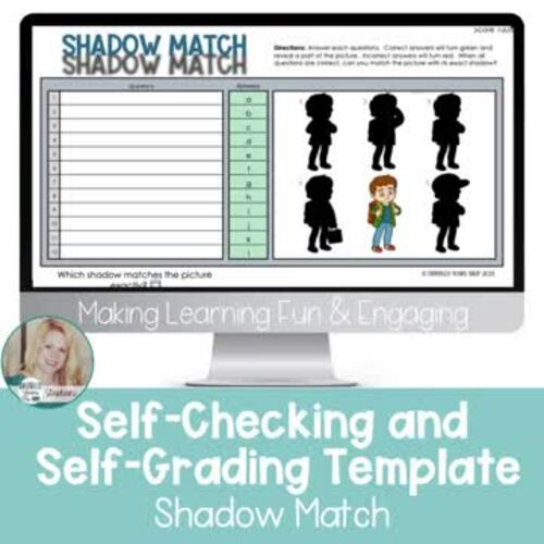 Editable Self-Checking Task Card Template Digital Resource - Commercial ...