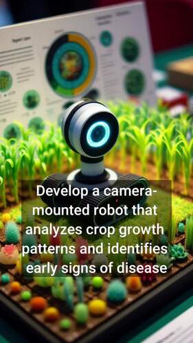 Science Fair Project (Robotics in Agriculture) | LensBot | Scientific ...