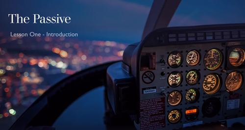 Grab-and-Go Lesson: Introducing the Passive (with plan and video explainer)