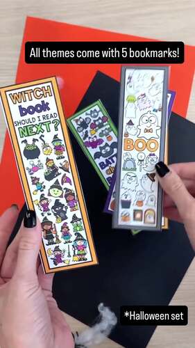 Thanksgiving Bookmarks to Color | Fall Coloring Bookmarks Growing Bundle