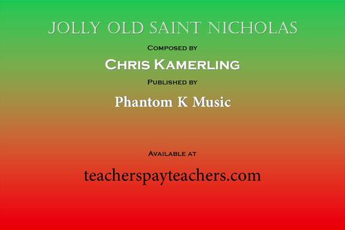 Very Beginning Band Arrangement - Jolly Old Saint Nicholas | TPT