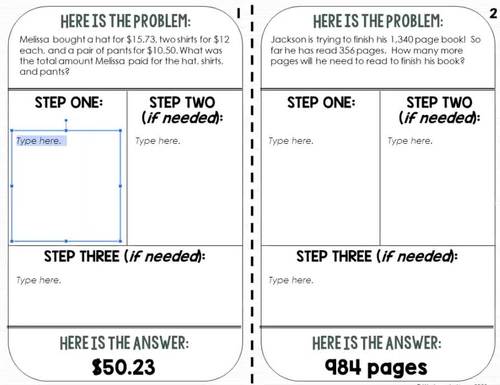 Digital Word Problem Activity How Did We Get Here? for Google Slides