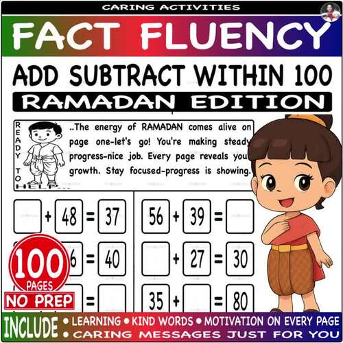 Addition and Subtraction within100 fact fluency Reach Solve Thrive ...