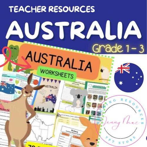 Discovering Australia - Engaging Worksheets by Creative Worksheets